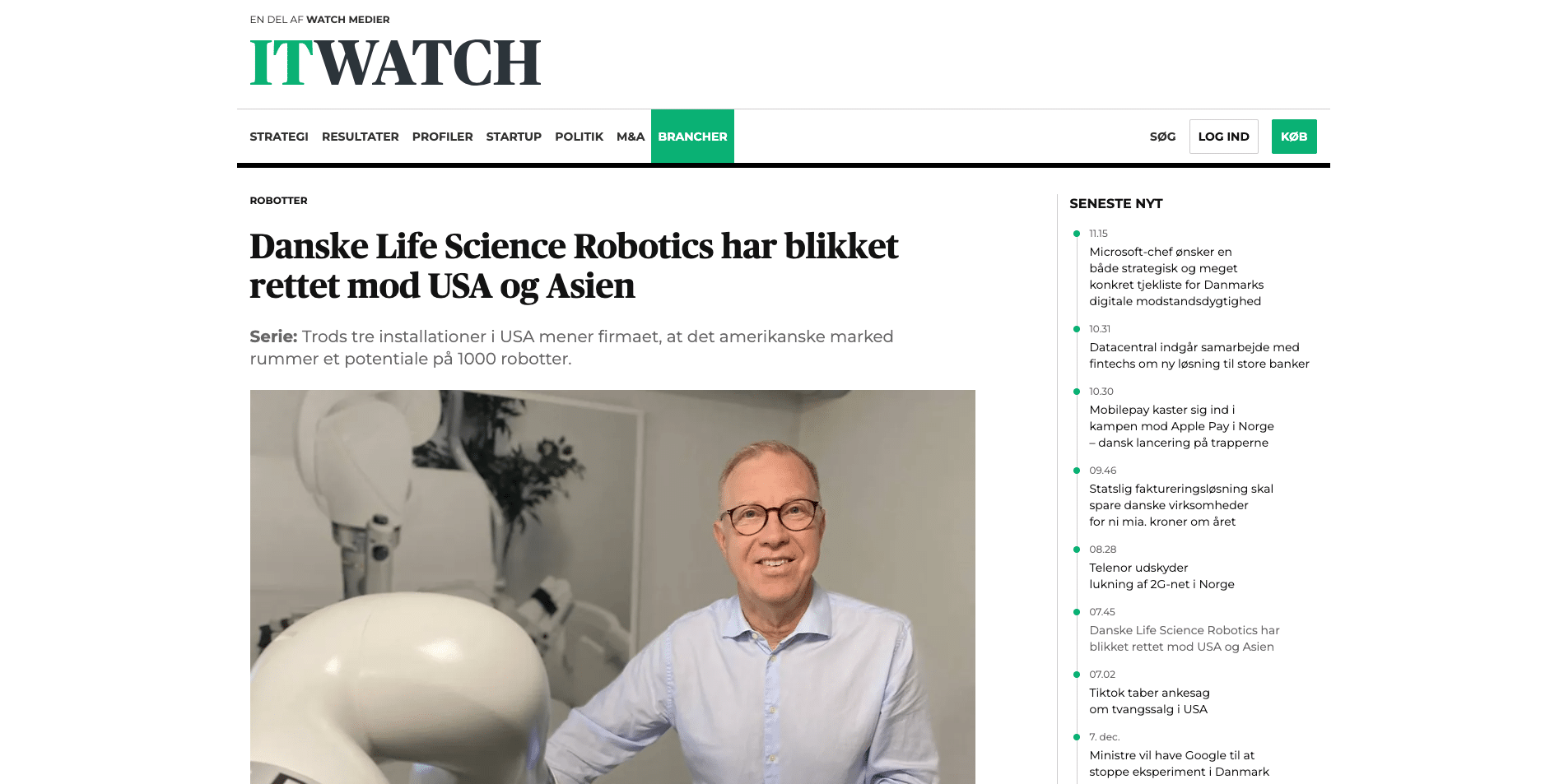 Life Science Robotics Launches ARUS® at NNFM 2025 — A New Era in ...